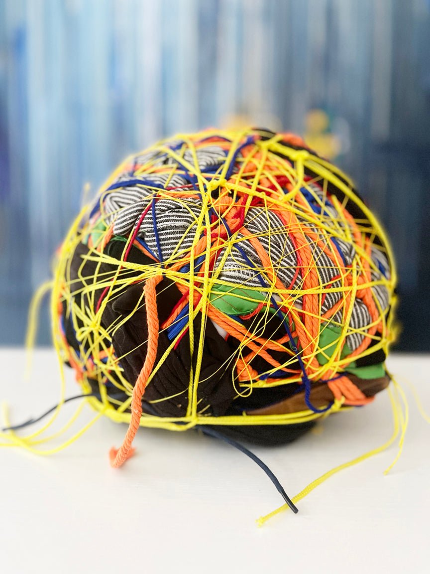 Cloth Bundle: Textile Sculpture | Soft Sculpture – marymattinglystudio